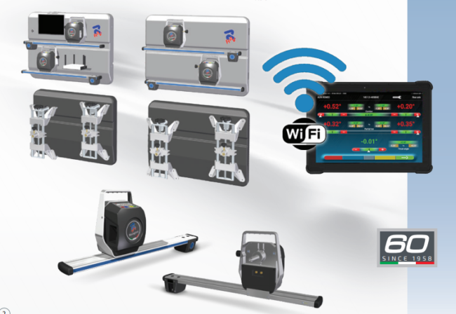 Ravaglioli Mobile Wheel Alignment System in Ireland